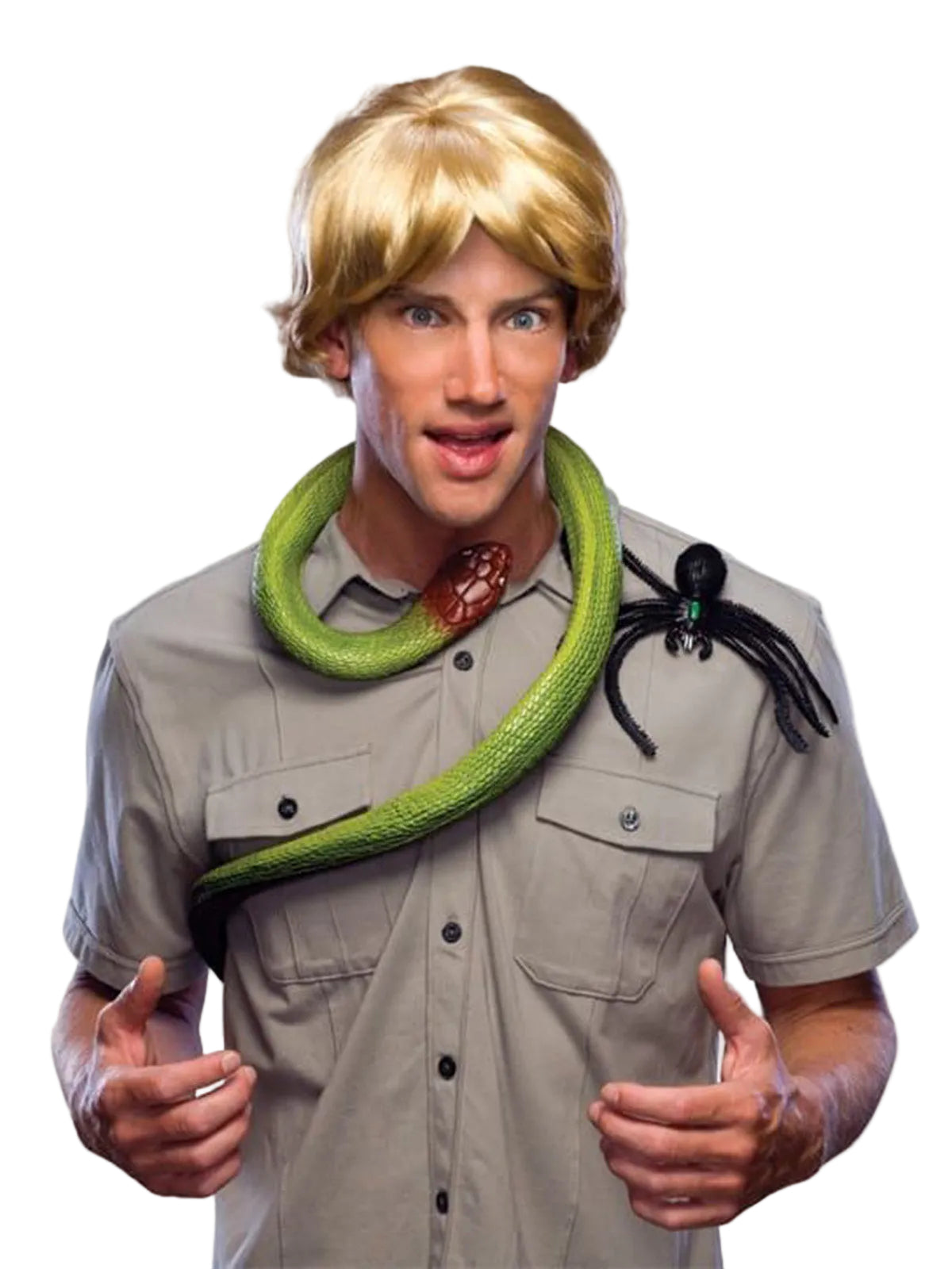 ANIMAL HUNTER WIG | STEVE IRWIN WIG | PARTY COSTUMES NZ – Party Costumes NZ