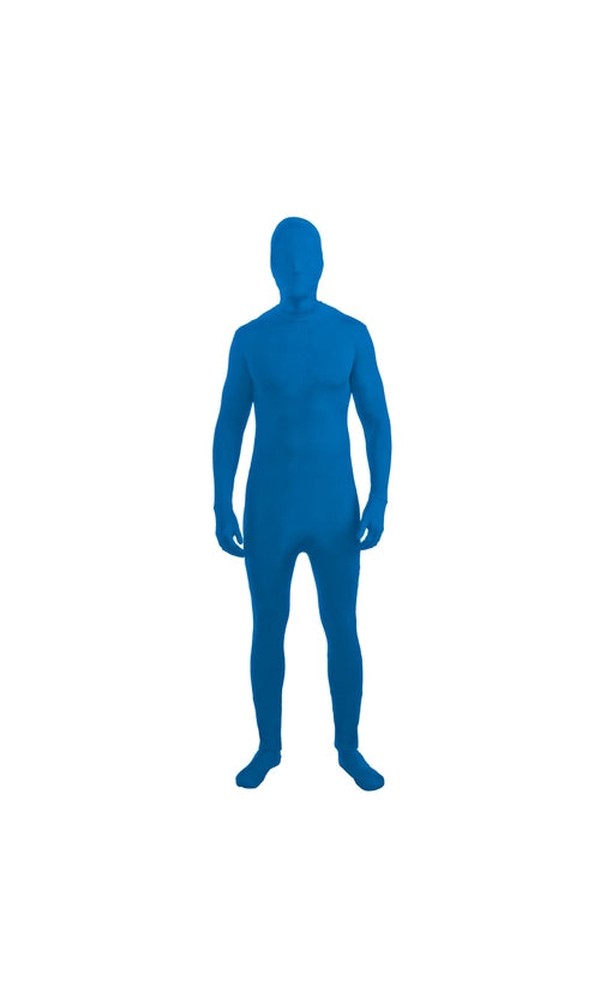 Invisible Skin Suit Blue Adult | Sports Costumes | Party Costumes NZ